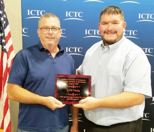 Chamber honors A-OK Printing - Sequoyah County Times