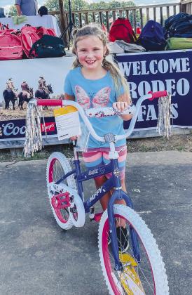 Sallisaw Rodeo bike winners - Sequoyah County Times