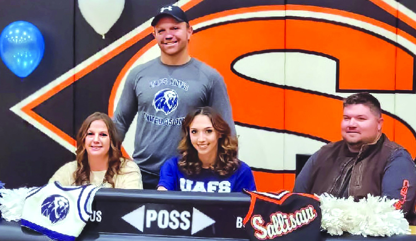 Sallisaw cheerleader signs with UA Fort Smith - Sequoyah County Times