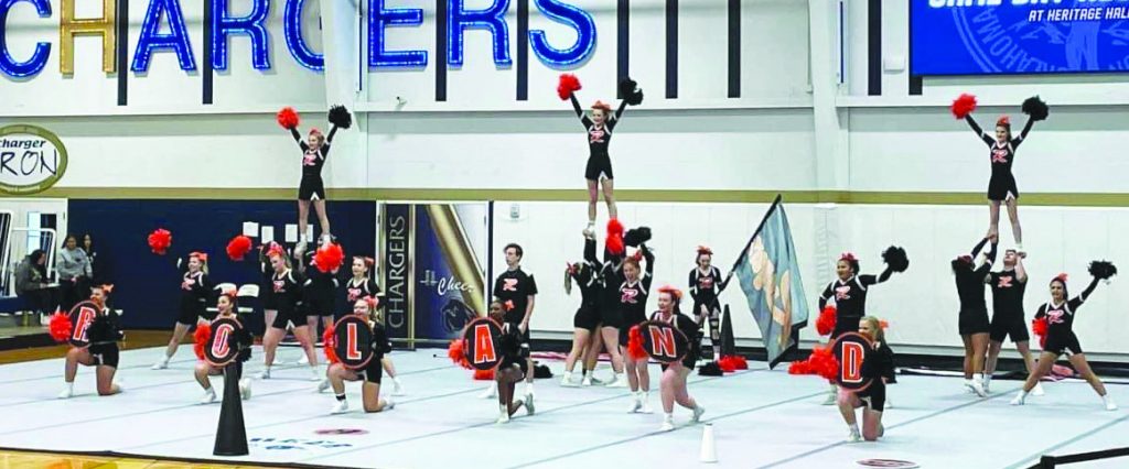 RHS cheerleaders punch ticket to state - Sequoyah County Times