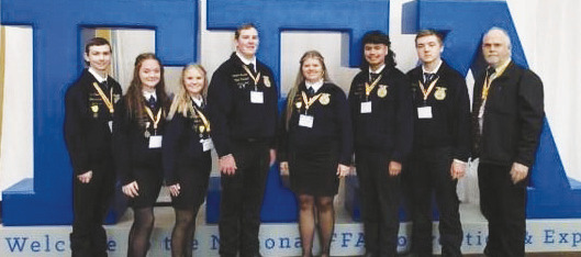 Roland FFA team arrives at National Convention - Sequoyah County Times