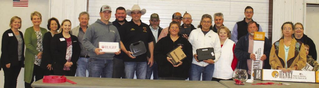 Prize winners from Firemen’s Appreciation Dinner - Sequoyah County Times
