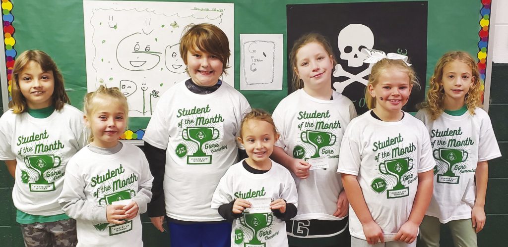 Gore Students of the Month - Sequoyah County Times