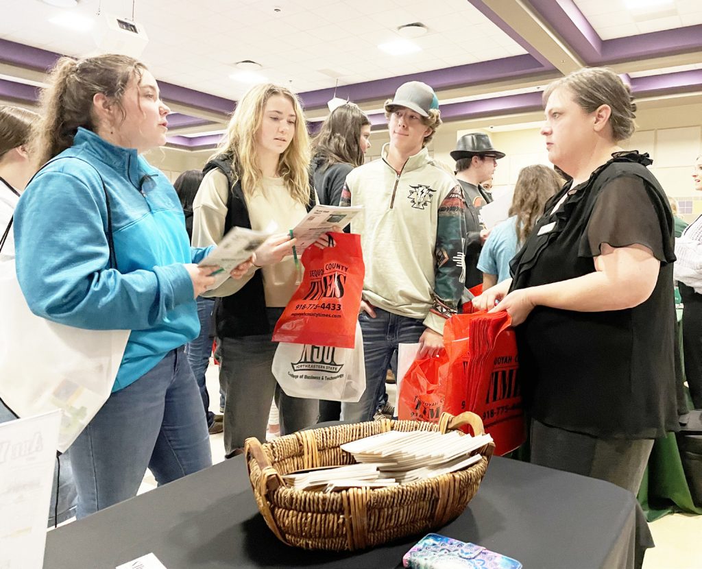 Career Fair held for Vian and Central students - Sequoyah County Times