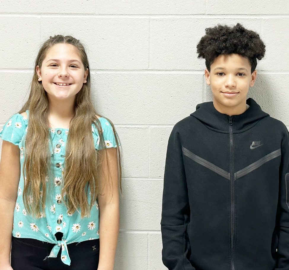 SMS Students of the Month - Sequoyah County Times