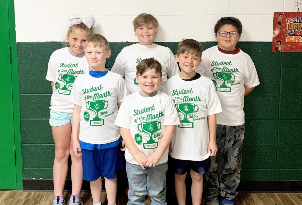 Gore Elementary Students of the Month - Sequoyah County Times