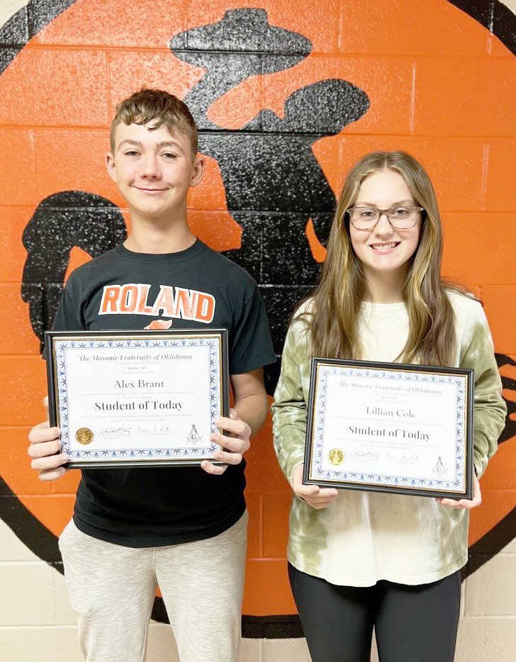 Students of Today awarded - Sequoyah County Times
