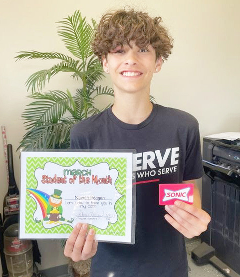 Reagan is Member of the Month - Sequoyah County Times