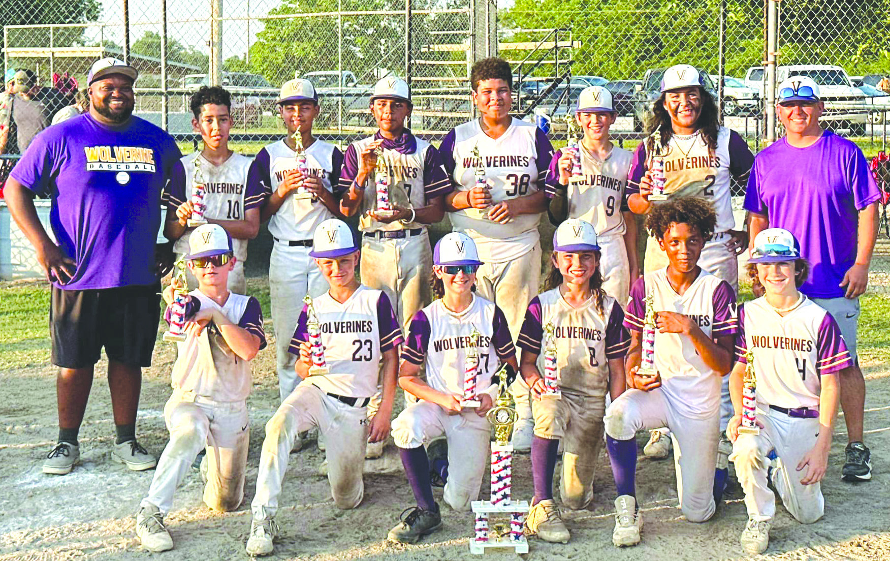 Vian Wolverines 12U team wins Regionals - Sequoyah County Times