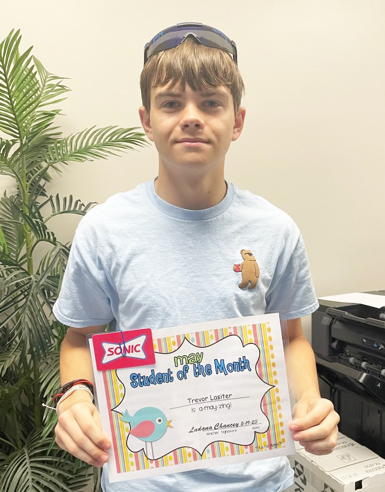 Lasiter is Member of the Month - Sequoyah County Times