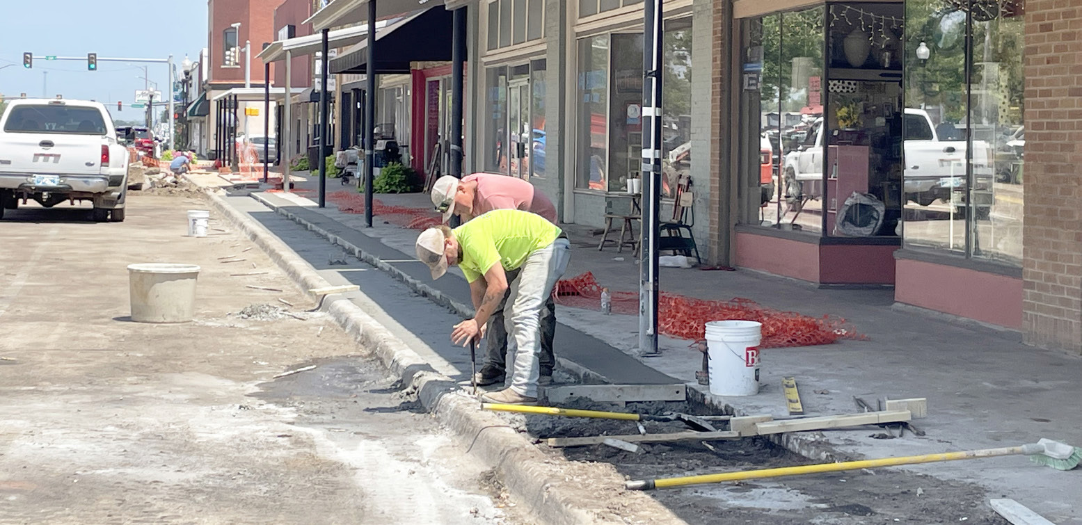Phase 3 of sidewalk project begins - Sequoyah County Times