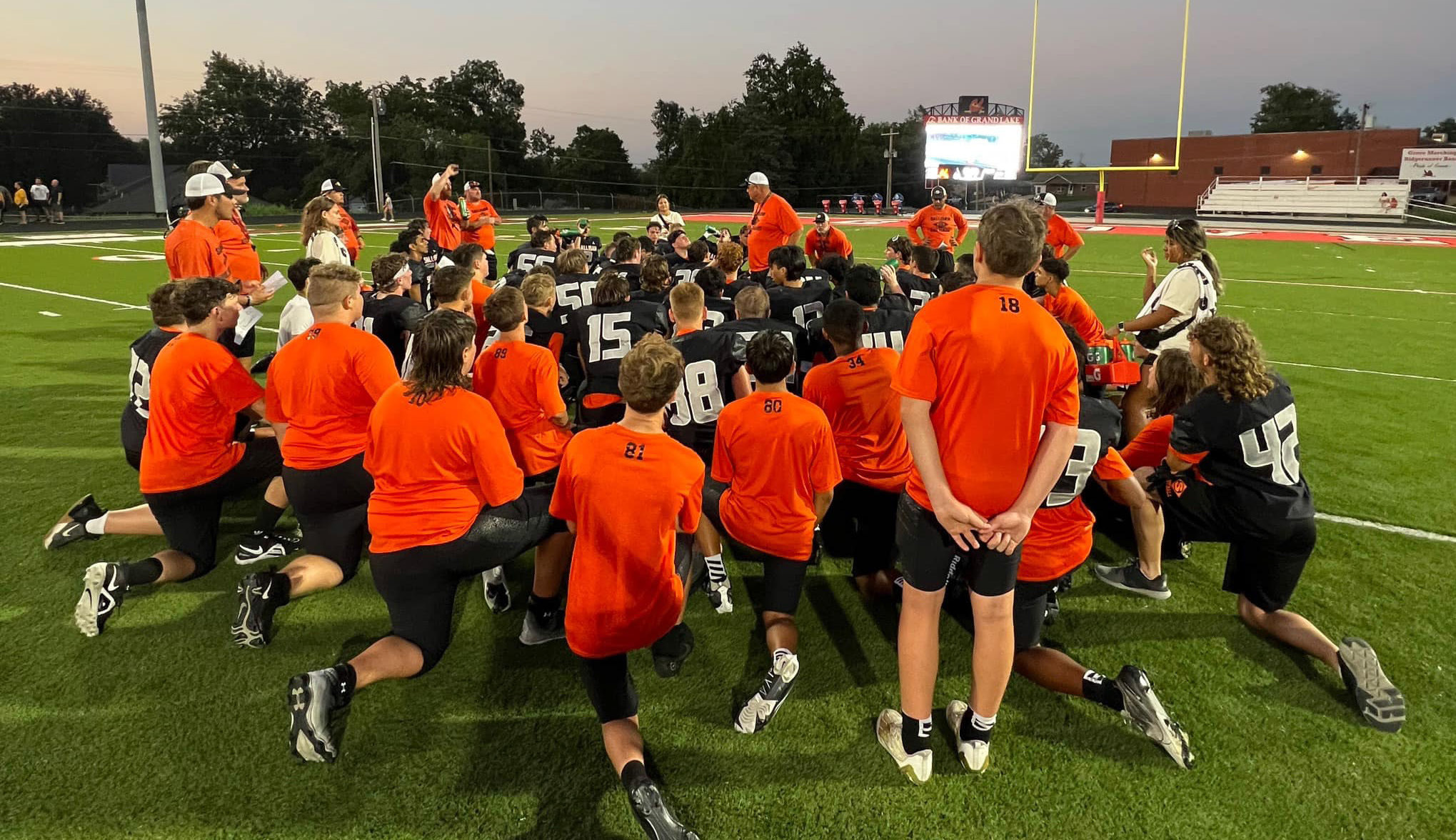 Sallisaw scores 1 varsity, 3 JV TDs in Grove scrimmage; season opener vs. Stigler moved to 8 p.m ...