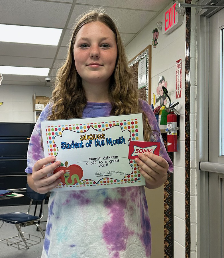 Atkerson is Member of the Month - Sequoyah County Times