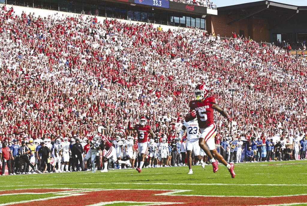 OU Sooners corral SMU Mustangs - Sequoyah County Times