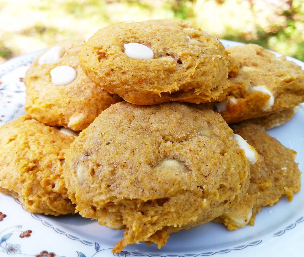 White Chocolate Pumpkin Cookies - Sequoyah County Times