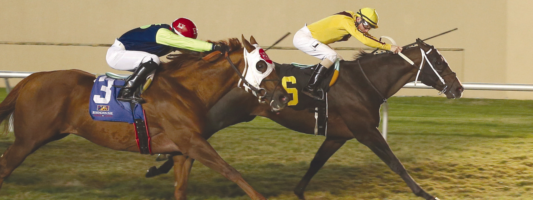 Stayed in for Half finishes best in Saturday night race at Remington Park - Sequoyah County Times