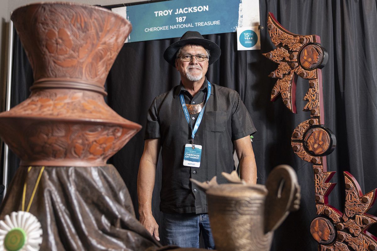Experience elite Native American art with return of Cherokee Art Market ...