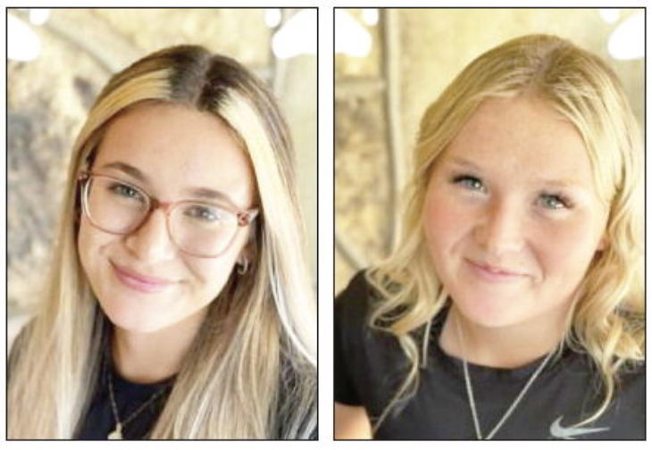 Melania Paniagua and Brianna Burris - Sequoyah County Times