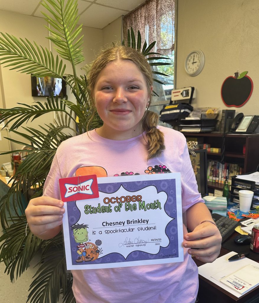 Brinkley is Member of the Month - Sequoyah County Times