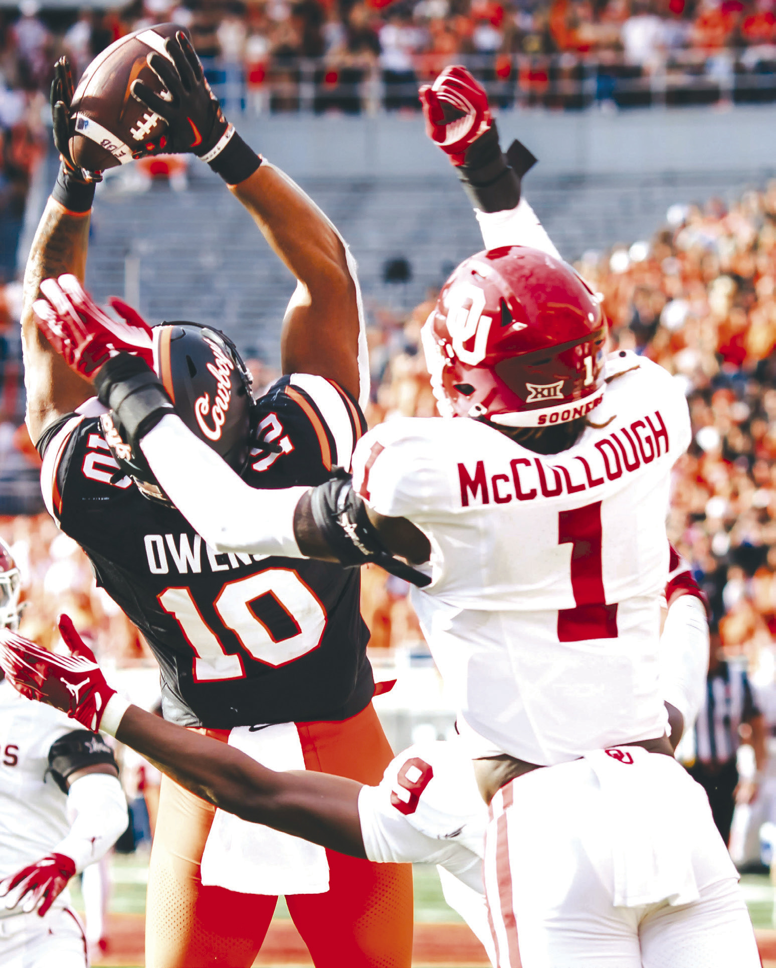 OSU holds off OU in final scheduled Bedlam football game - Sequoyah County Times