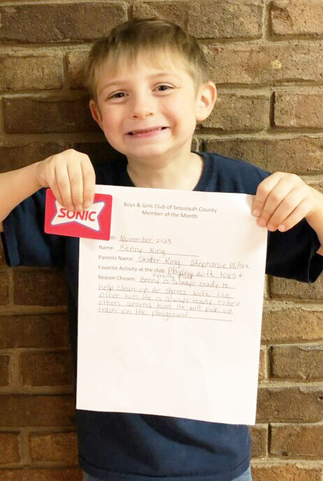 King is Member of the Month - Sequoyah County Times