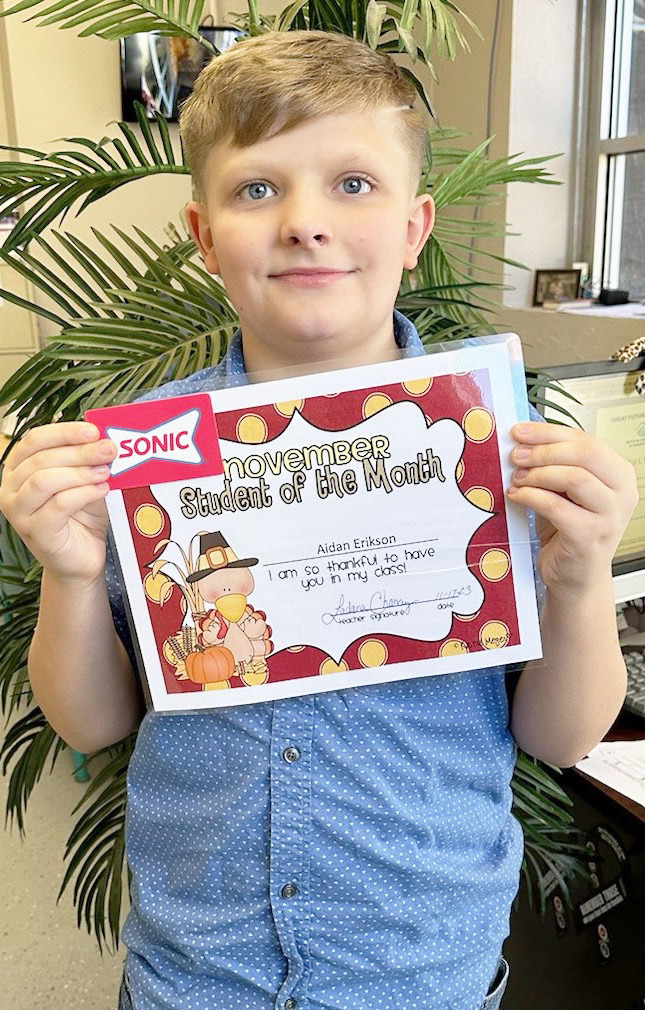 Erikson is Member of the Month - Sequoyah County Times