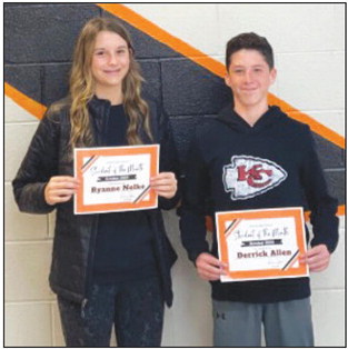 Roland High School announces Students of the Month - Sequoyah County Times