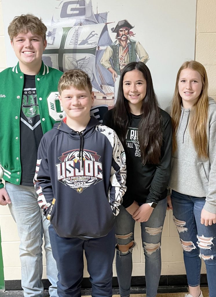 Gore announces Students of the Month - Sequoyah County Times