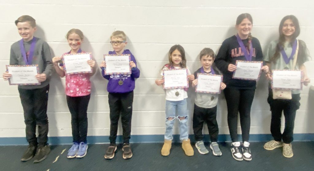 Central names Students of the Month - Sequoyah County Times