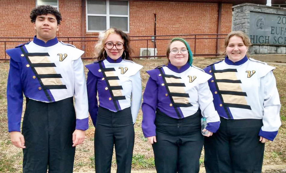 Students perform with Eastern OK Band Directors Association Honor Band - Sequoyah County Times