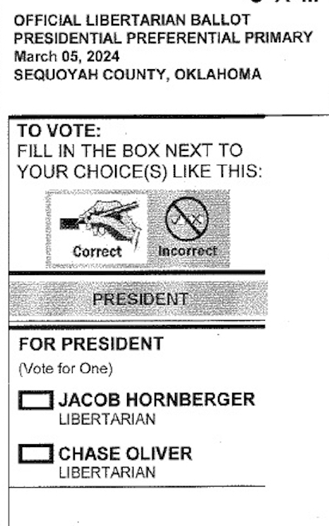 Presidential Preferential Primary sample ballots are available ...