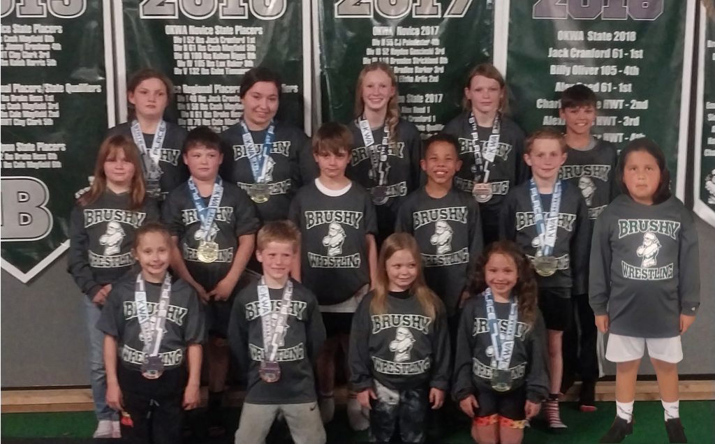 4 Brushy wrestlers are state champions, 5 others place - Sequoyah County Times
