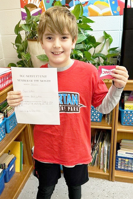 Sutton is Member of the Month - Sequoyah County Times