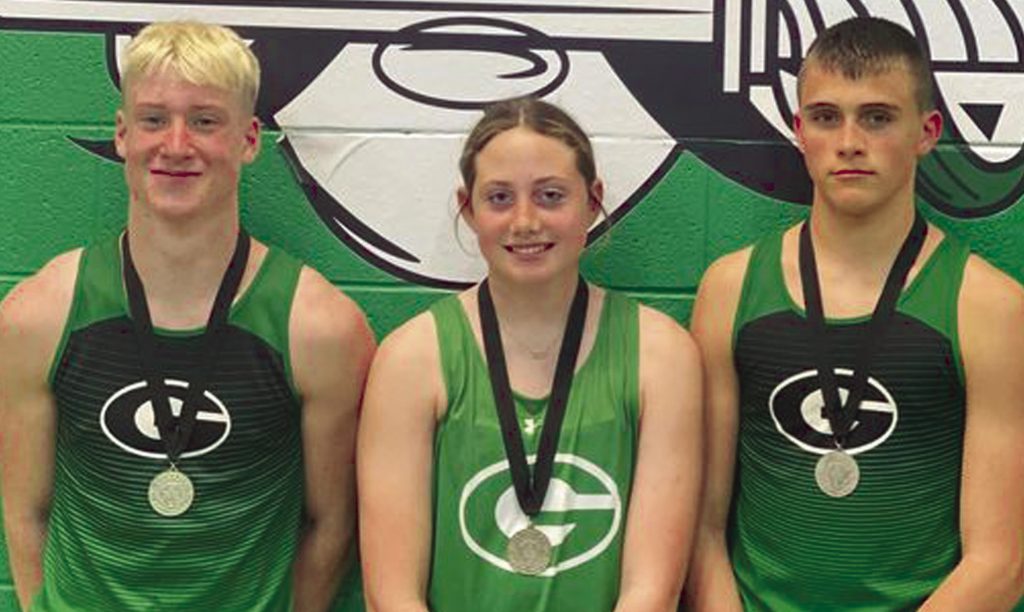 3 place in junior high track meet - Sequoyah County Times