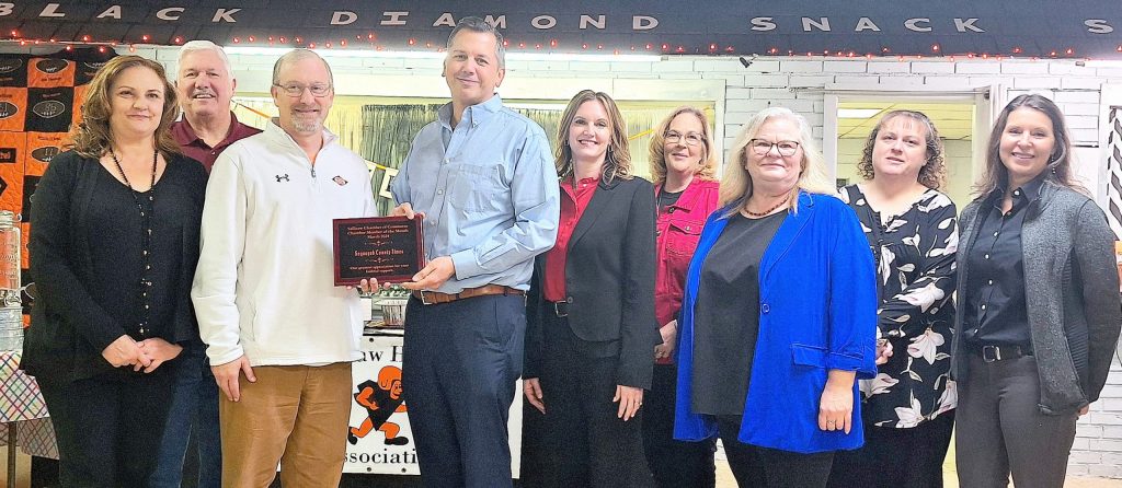 Your TIMES named chamber’s March Member of the Month - Sequoyah County Times