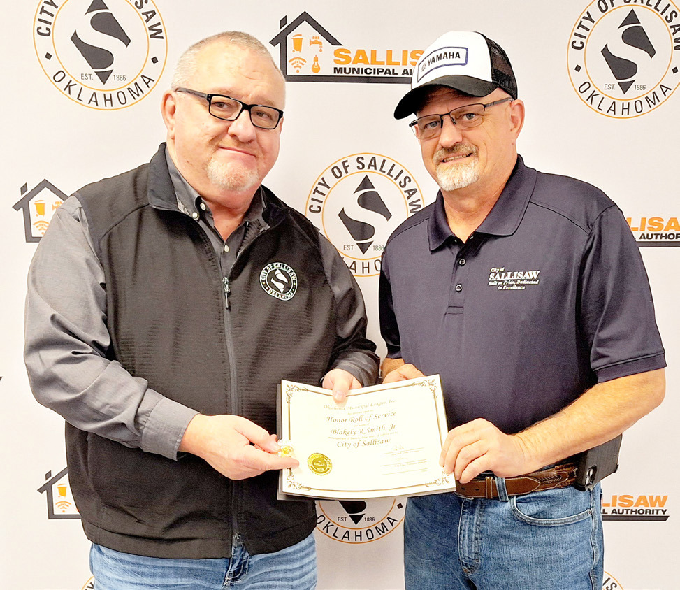 25 years of service - Sequoyah County Times