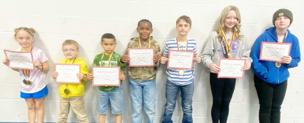 Central names Students of the Month - Sequoyah County Times