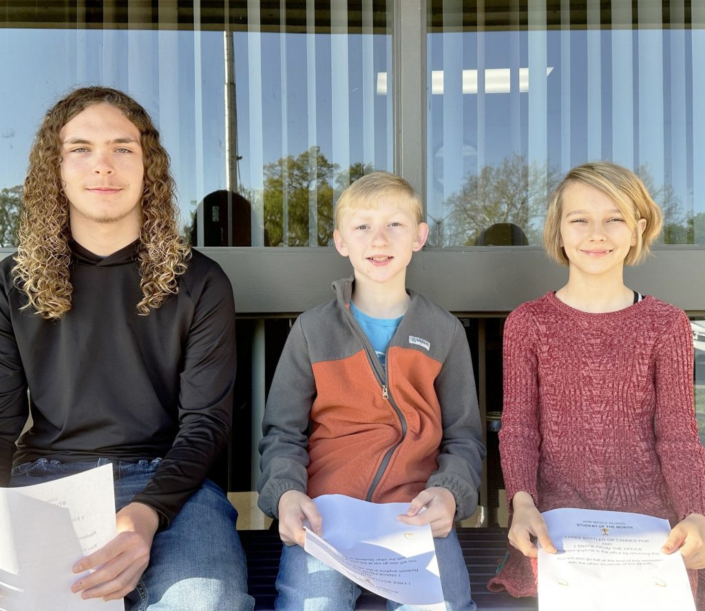 March students of the month named for Vian Middle School - Sequoyah ...