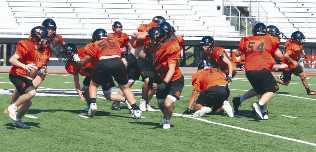 Sallisaw spring practice going well, ending with multiple team camp - Sequoyah County Times
