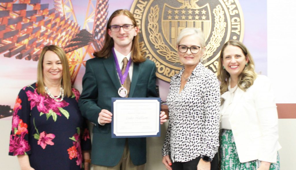 Hallum honored with economics award - Sequoyah County Times