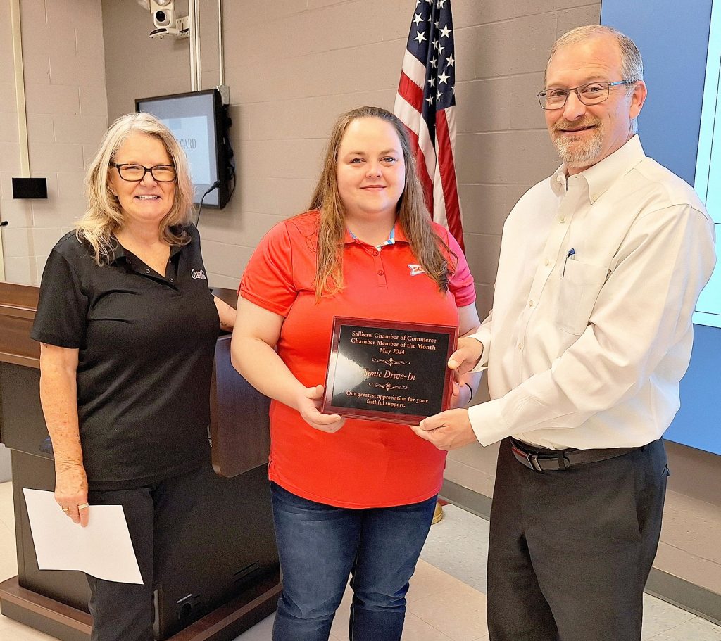 Sonic Drive-in honored as Member of the Month - Sequoyah County Times