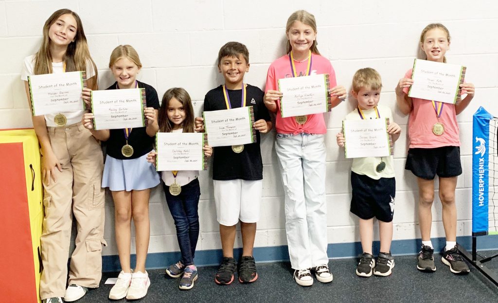 Central Elementary names Students of the Month - Sequoyah County Times