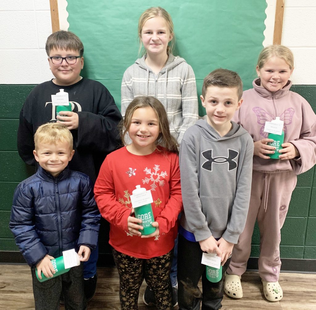 Gore Elementary Students of the Month - Sequoyah County Times