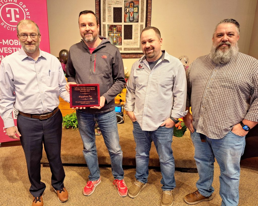 Megaphone Pro Solutions named member of the month - Sequoyah County Times