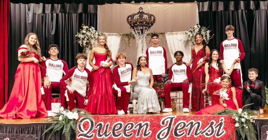 Muldrow basketball homecoming royalty - Sequoyah County Times