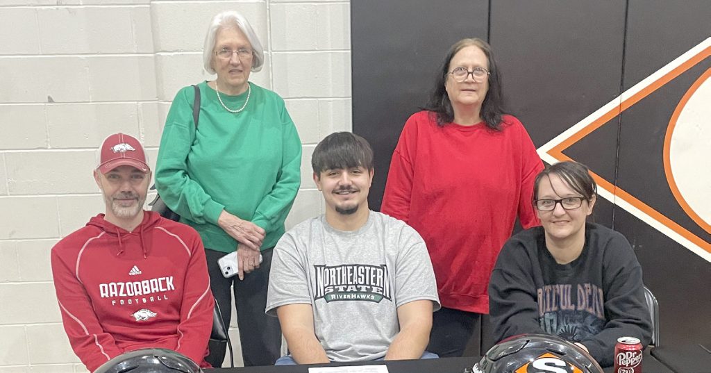 Sallisaw football player signs letter of intent with NSU - Sequoyah County Times