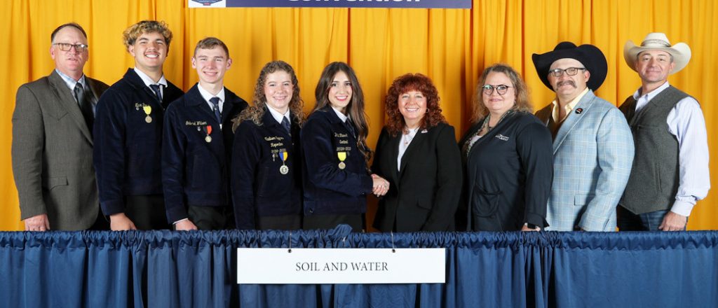 Vian FFA wins state FFA soil and water management career development event - Sequoyah County Times